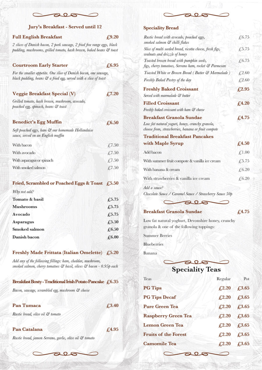 Breakfast - Jury's Gibraltar